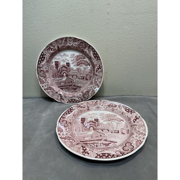 Spode | Dining | 2 Spode Spode Archive Collection Castle 5 Plate ...